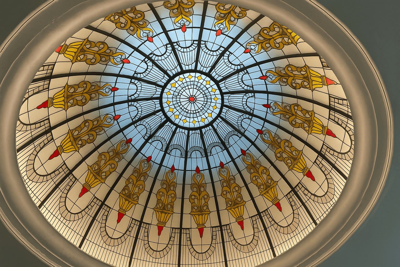 Kaca Patri Dome: Spesialis Desain Kubah Kaca Patri